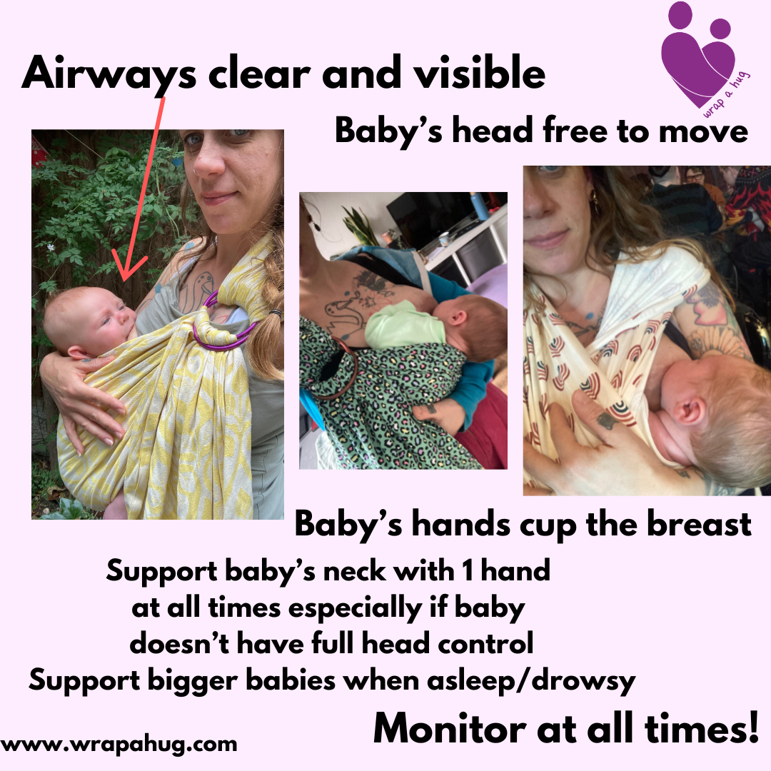 Breastfeeding in slings: benefits, safety and considerations – Wrap a ...